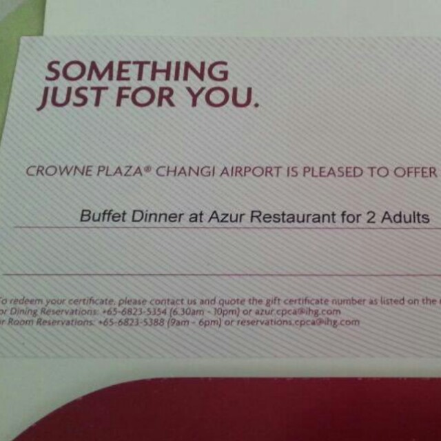 Luxury Buffet Voucher for 2 @ 50% off! Hurry!, Tickets & Vouchers ...