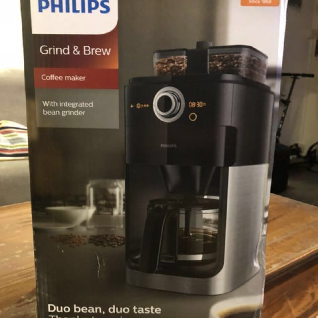 Philips HD7762 Grind and Brew Coffee Maker, TV & Home Appliances on ...