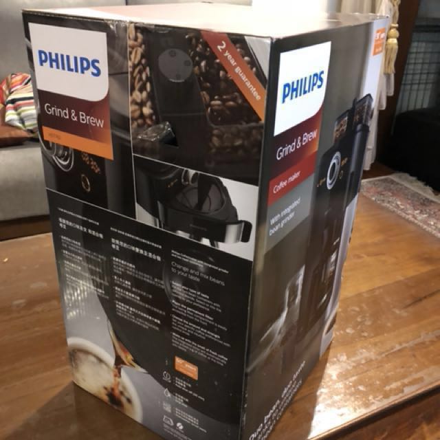 Philips HD7762 Grind and Brew Coffee Maker, TV & Home Appliances on ...