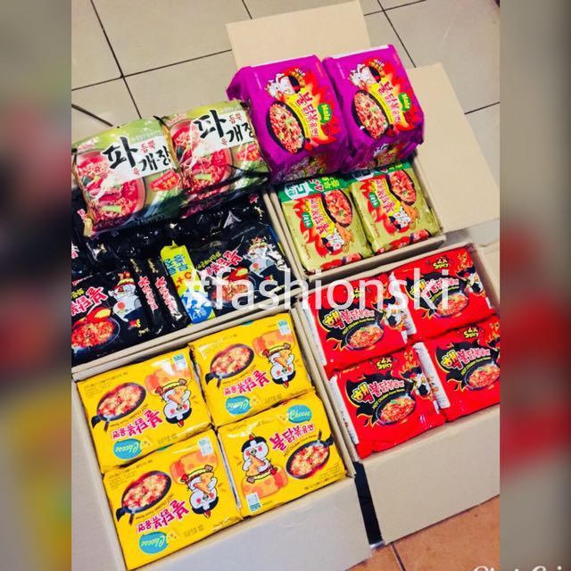 Samyang Noodles, Food & Drinks, Rice & Noodles on Carousell