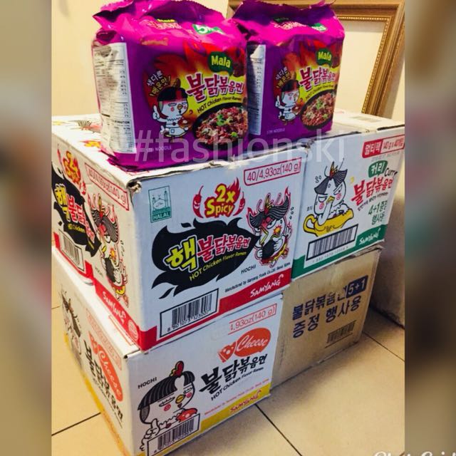 Samyang Noodles, Food & Drinks, Rice & Noodles on Carousell