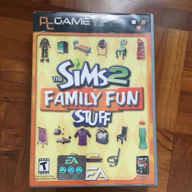 Sims 2 Family Fun Stuff Pack, Hobbies & Toys, Toys & Games on Carousell