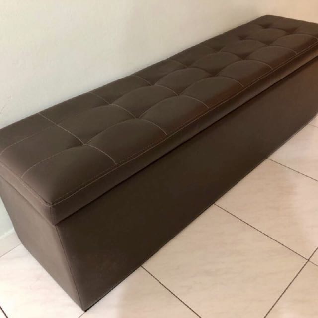 Sofa storage bench, Furniture & Home Living, Furniture, Sofas on Carousell
