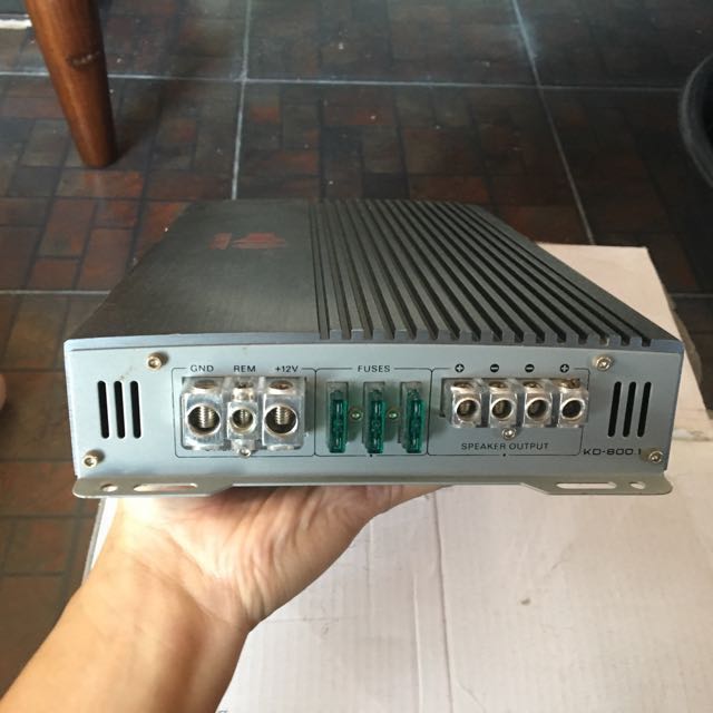 Sony Xplod Subwoofer & Amplifier Kinetic on Carousell