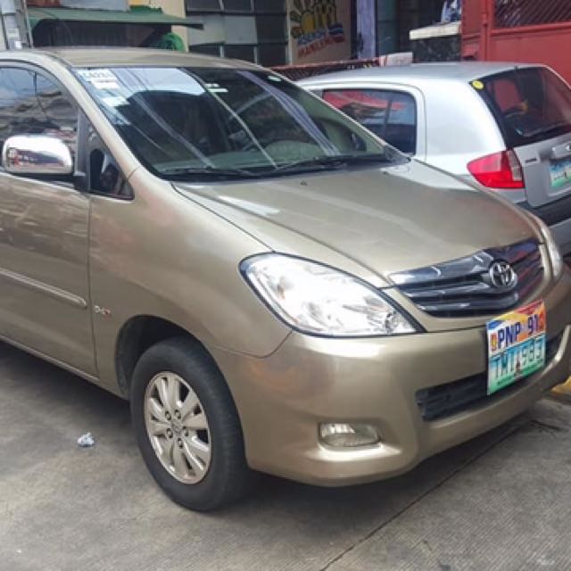 Toyota innova V diesel A/T, Cars for Sale on Carousell