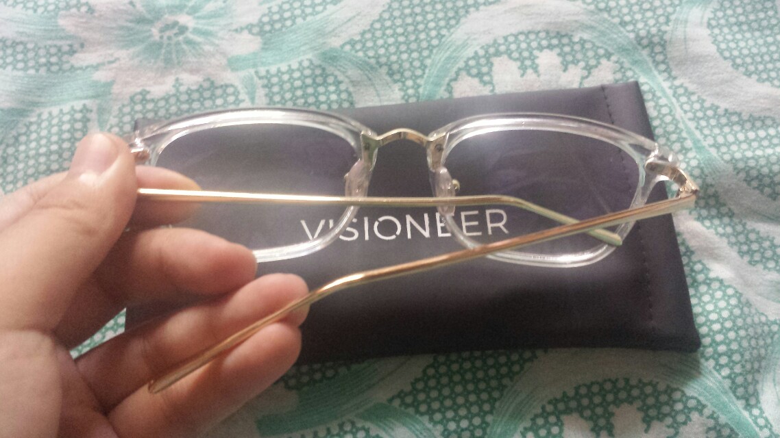 VISIONEER "ZED" ANTI-RADIATION SPECS (CLEAR FRAME), Women's Fashion ...