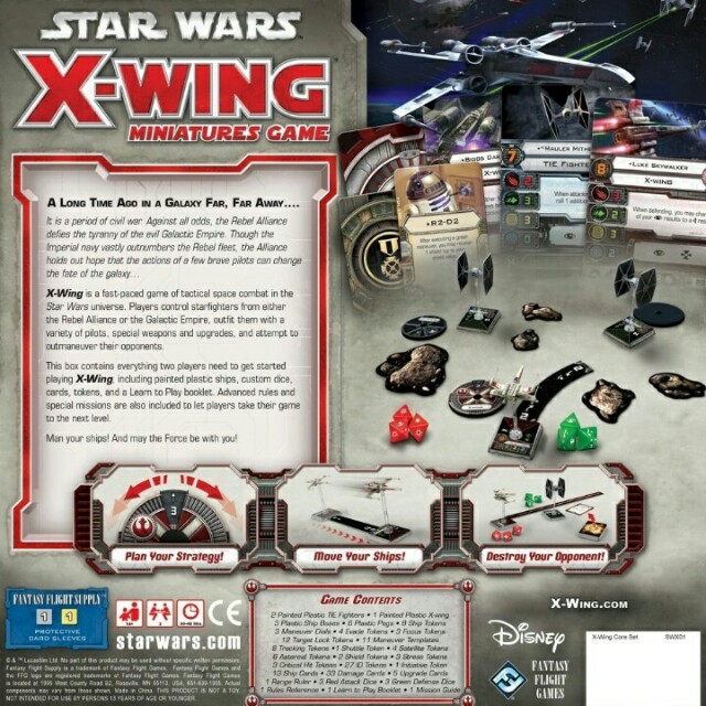 X wing miniature base game (new hope), Hobbies & Toys, Toys & Games on ...