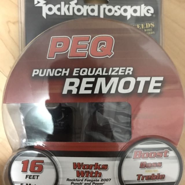Brand New Rockford subwoofer remote controller, Car Accessories on ...