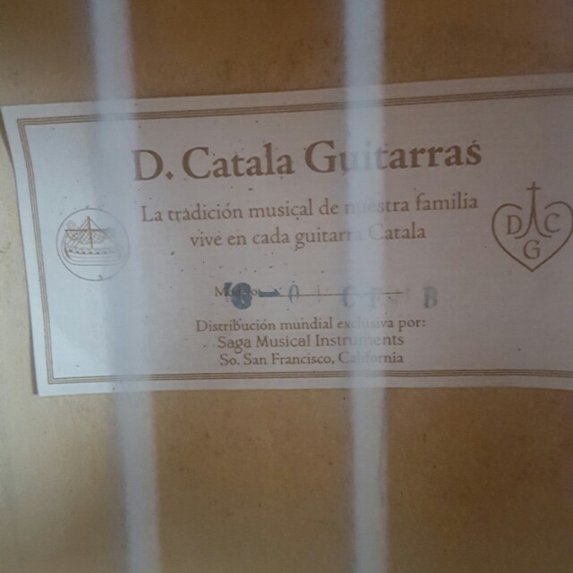 D Catala Guitarras Classical guitar from Yamaha, Hobbies & Toys, Music ...
