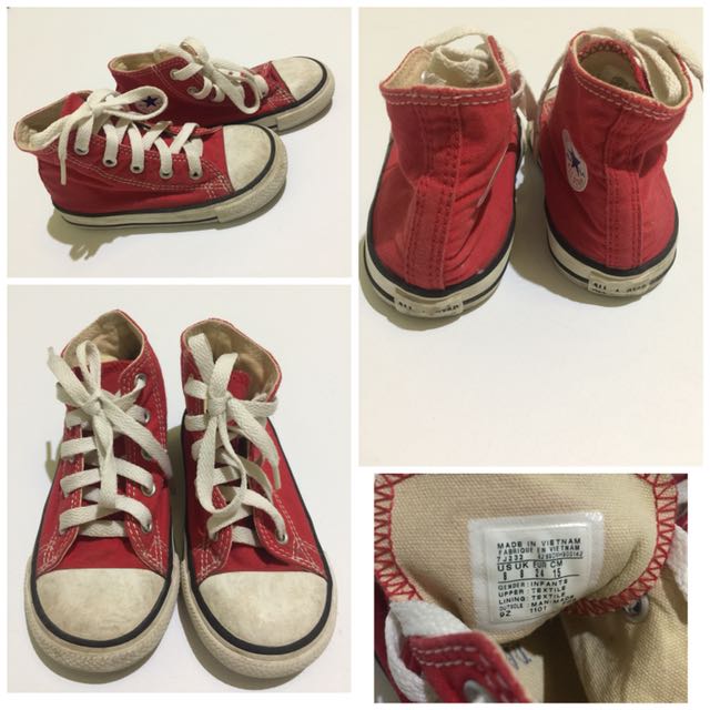 Converse Chuck Taylor, Babies & Kids, Nursing & Feeding, Baby High ...