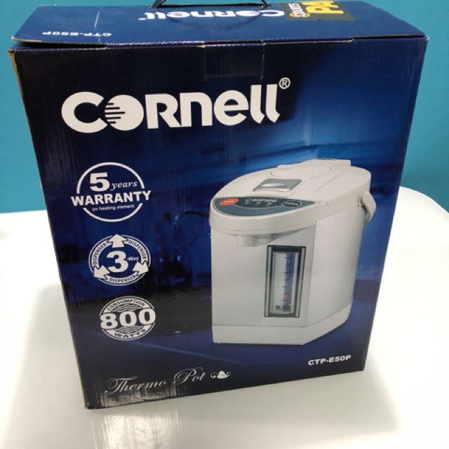 Cornell CTP-E50P Thermo Pot, TV & Home Appliances, Kitchen Appliances ...