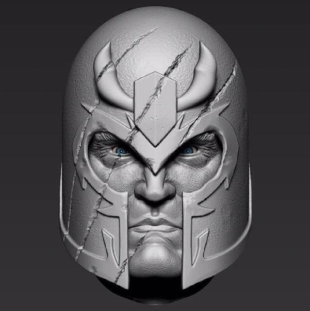 Custom Magneto Statue, Hobbies & Toys, Toys & Games on Carousell