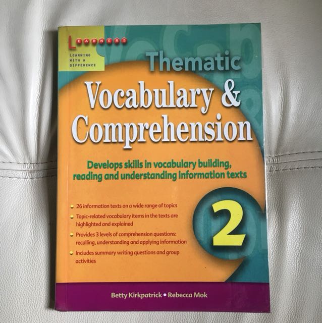 English Vocabulary and Comprehension (Secondary 2), Hobbies & Toys ...