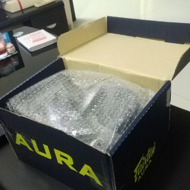 Fairtex Muay Thai Boxing Gloves BGV12 Aura Glow in The Dark, Sports Equipment, Sports & Games ...