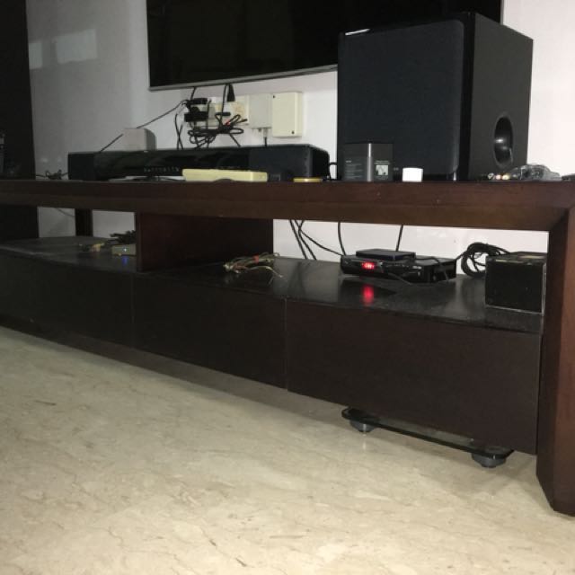 Lorenzo TV console, Furniture & Home Living, Furniture, TV Consoles on ...