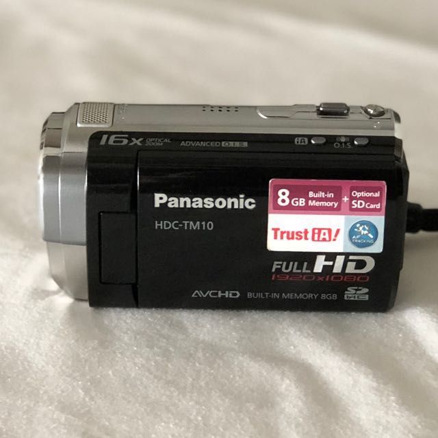 Panasonic Full HD Handycam . HDC-TM10, Photography, Video Cameras on ...