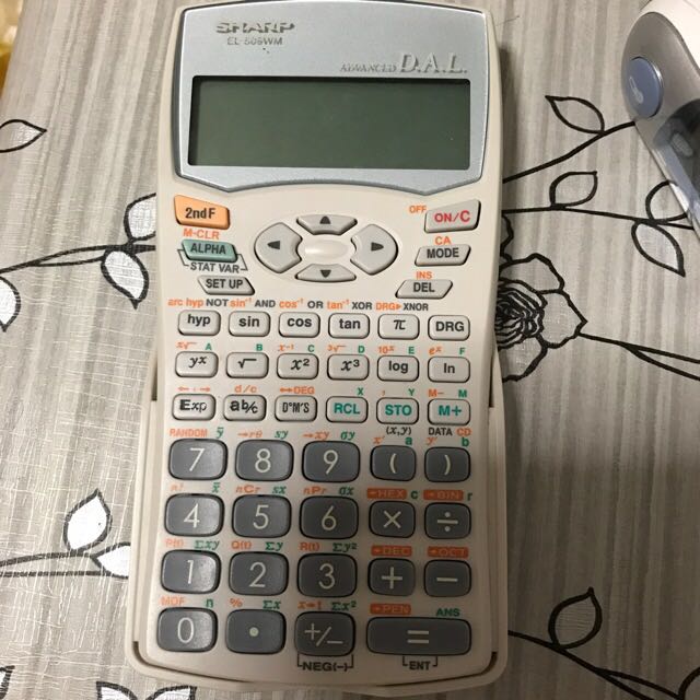 Sharp calculator, Computers & Tech, Office & Business Technology on ...