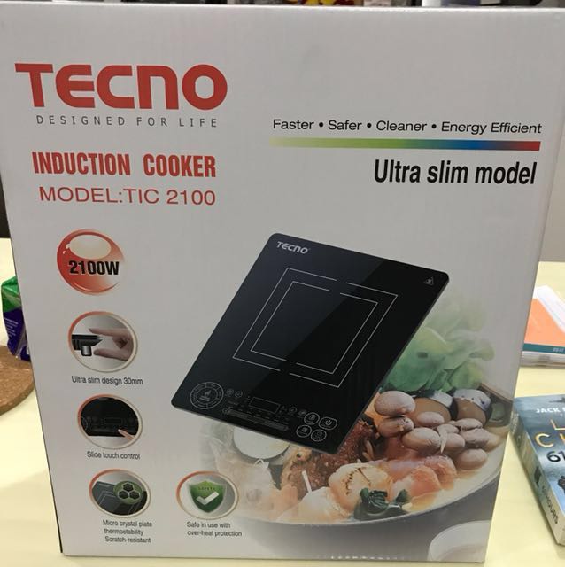 Tecno portable induction cooker, TV & Home Appliances, Kitchen ...