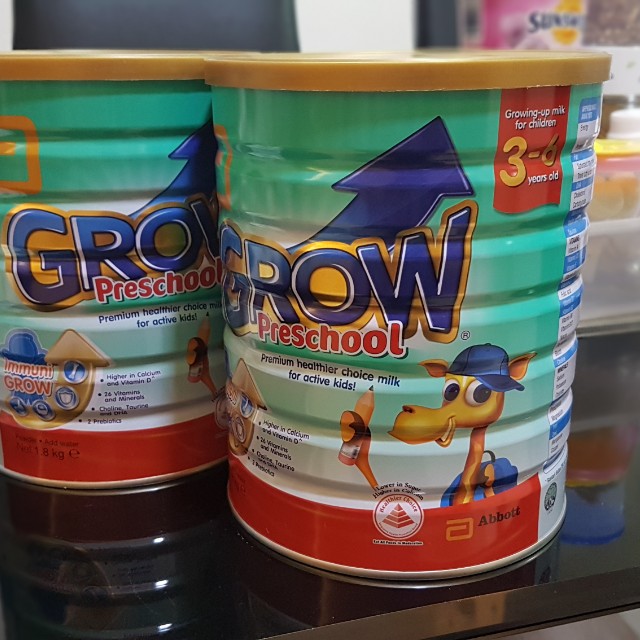 Abbott Grow milk powder for 3 to 6 years old, Babies & Kids, Nursing ...