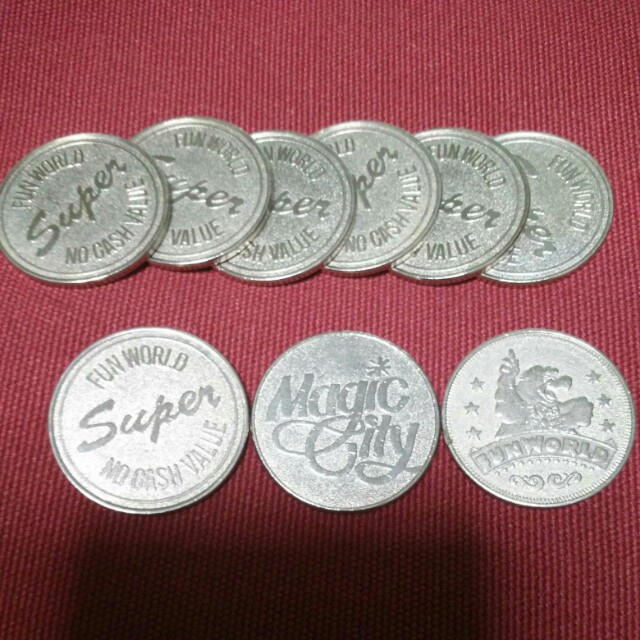 ARCADE GAME TOKEN #T1, Hobbies & Toys, Memorabilia & Collectibles ...