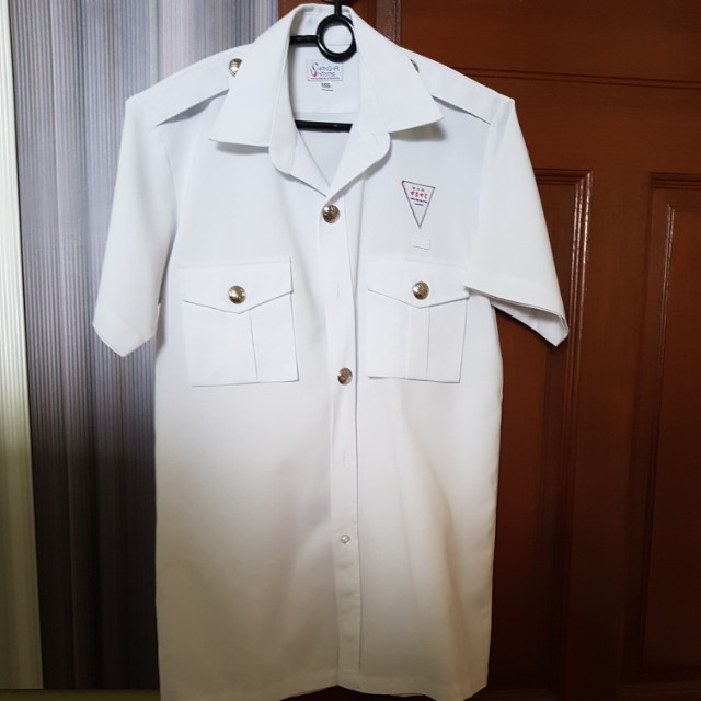 Chung Cheng High Main Uniform, Men's Fashion, Tops & Sets, Formal ...