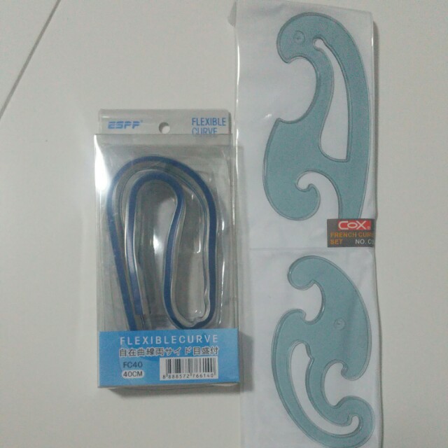 Curve Rulers, Hobbies & Toys, Stationery & Craft, Other Stationery ...