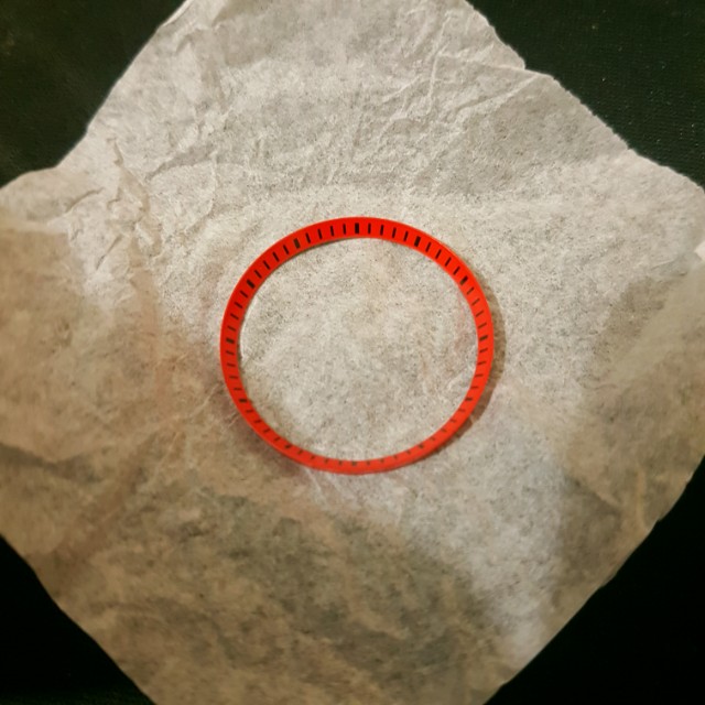 Dagaz Red Chapter Ring for Seiko SKX, Luxury, Watches on Carousell