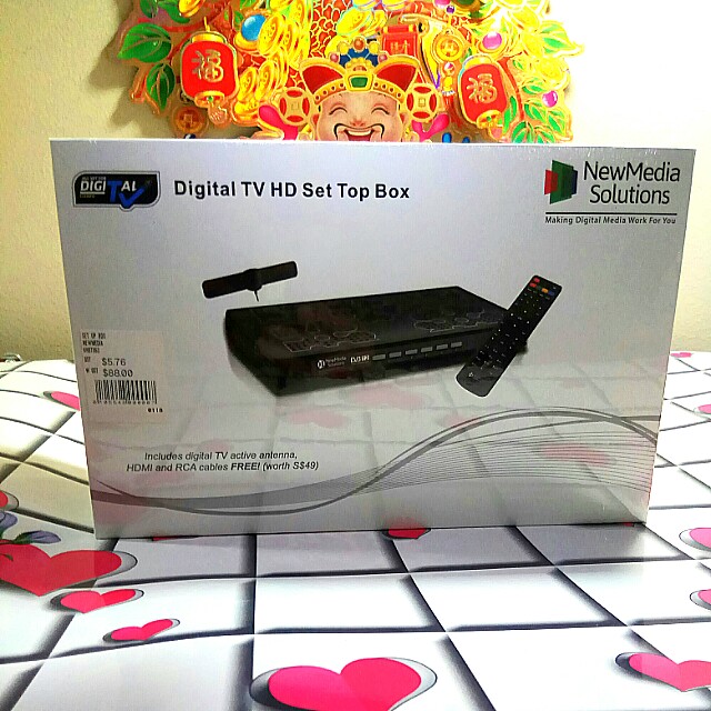 Digital TV HD set top box DVB T2 Media console sale $88. Yishun, TV ...