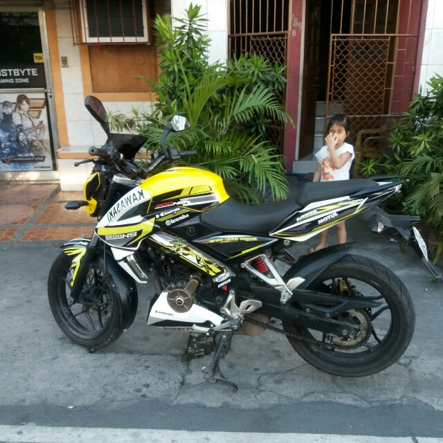 Kawasaki Rouser NS200 like gixxer yamaha sz fz raider cbr honda wave ...
