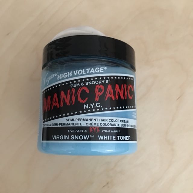 Manic Panic Virgin Snow, Beauty & Personal Care, Hair on Carousell
