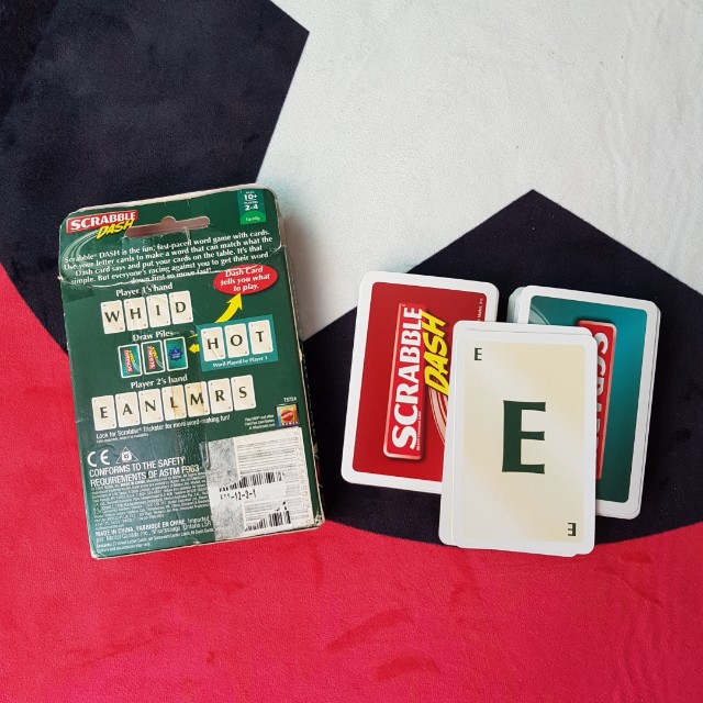 Mattel Scrabble Dash Card Game Fun Play Hobbies Toys Toys Games mattel-scrabble-dash-card-game-fun-play-hobbies-toys-toys-games