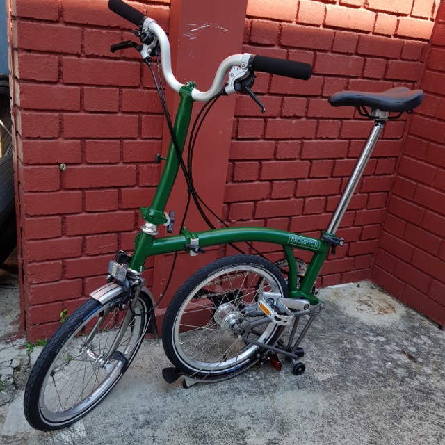 New 2018 Version British Racing Green M6L-X Brompton for Sale, Sports ...