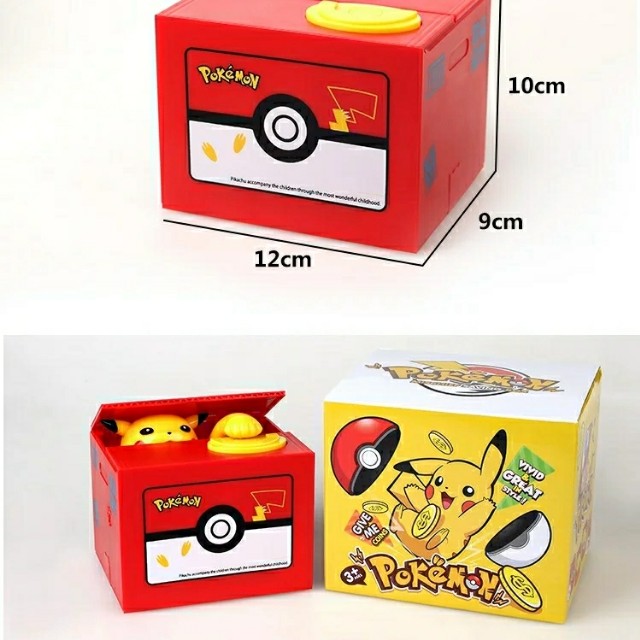 Pikachu Coin Bank Coin Stealer Pokemon, Hobbies & Toys, Toys & Games on ...