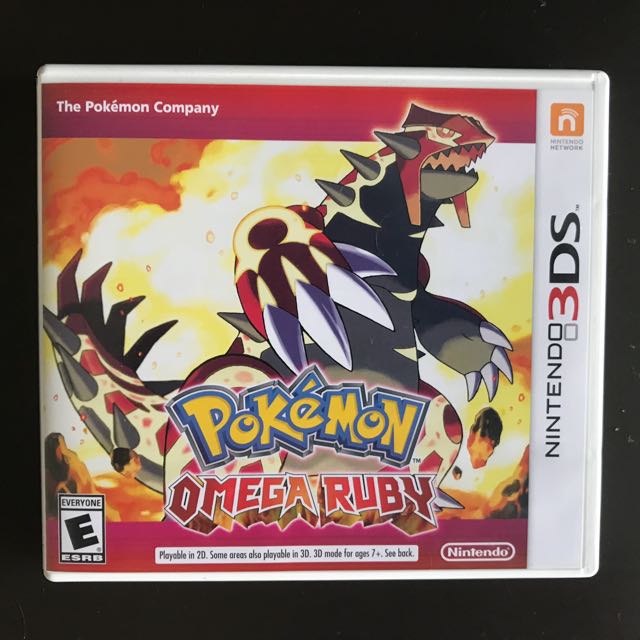 Pokemon Omega Ruby, Video Gaming, Video Games, Nintendo on Carousell
