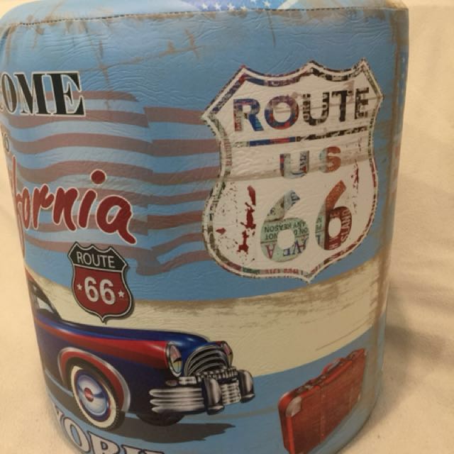 Route 66 Stool, Furniture & Home Living, Home Decor, Other Home Decor ...