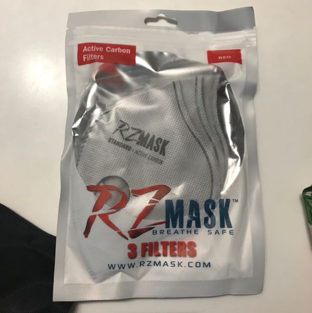 RZ Mask with 3 extra Filters, Beauty & Personal Care, Face, Face Care ...