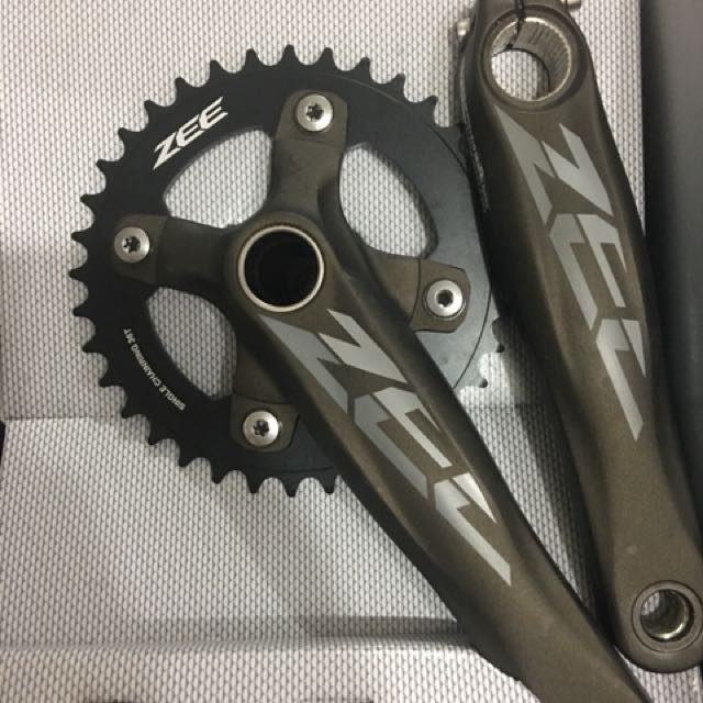 Shimano Zee Crank set (Front Chain Wheel-mtb), Sports Equipment ...