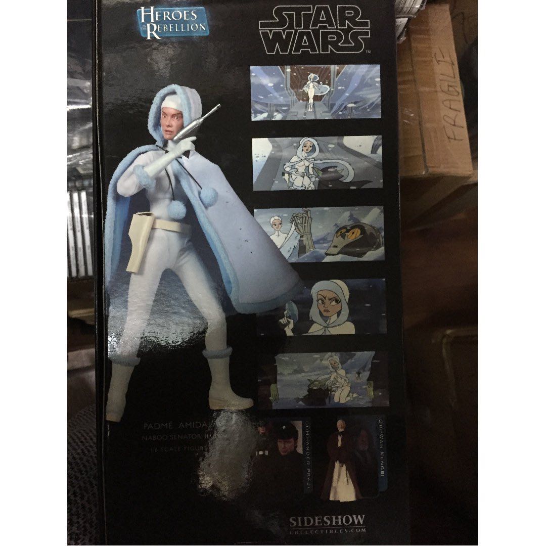Sideshow Collectibles Star Wars Padme Amidala 1/6 Scale Figure - Fan ...