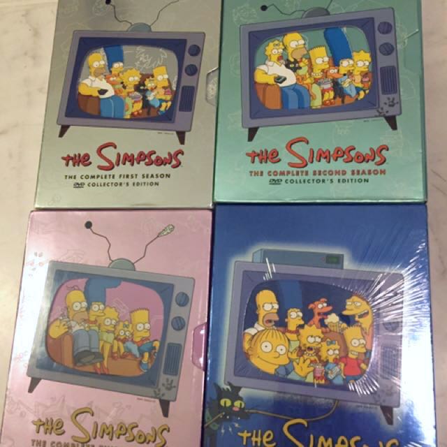 The Simpsons - complete season collectors edition, TV & Home Appliances ...