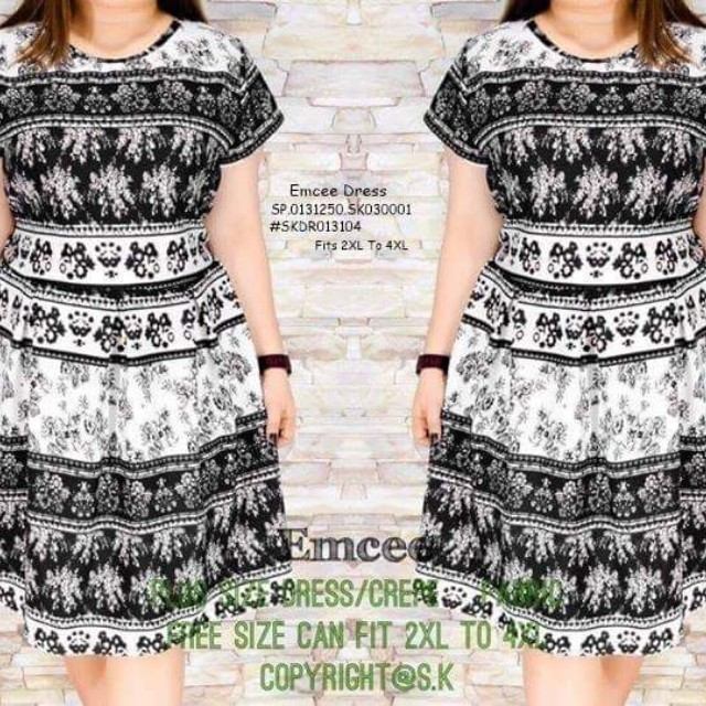Emcee dress fits upto 4XL, Women's Fashion, Dresses & Sets, Dresses on ...