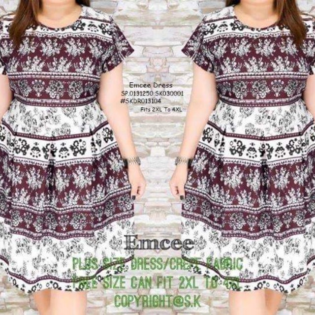Emcee dress fits upto 4XL, Women's Fashion, Dresses & Sets, Dresses on ...