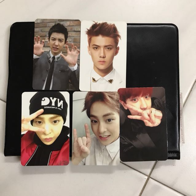 EXO OFFICIAL PHOTOCARDS, Hobbies & Toys, Memorabilia & Collectibles, K ...