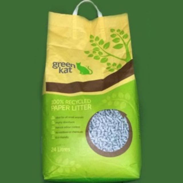 Green Kat Litter, Pet Supplies, Homes & Other Pet Accessories on Carousell