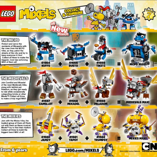 Lego Mixels Series 7 Full set, 興趣及遊戲, 玩具 & 遊戲類 - Carousell