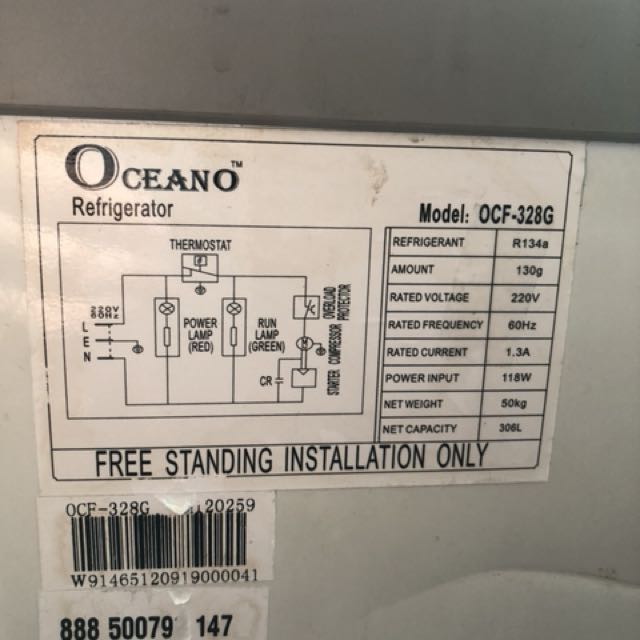 Ocean Refrigerator, TV & Home Appliances, Kitchen Appliances ...