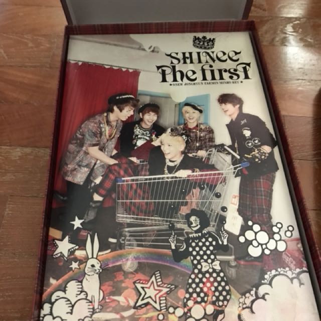 SHINee The First Japanese Album - Special Box, Hobbies & Toys ...