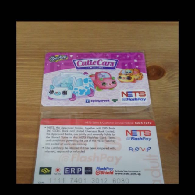 WTB: SHOPKIN NETS FLASHPAY CARD, Everything Else on Carousell