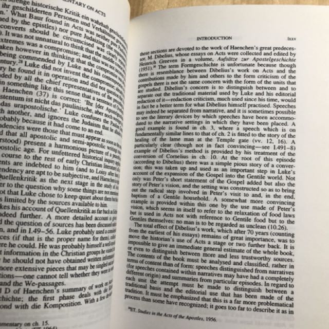 Barrett, C. K. A Critical and Exegetical Commentary on the Acts of the ...