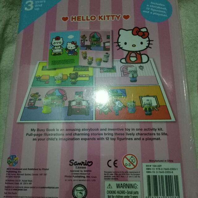 Buku Permainan Hello Kitty, Bayi & Anak, Mainan & Baby Walker di Carousell