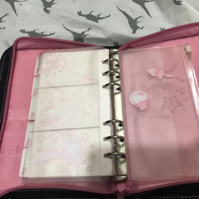 hello kitty ring binder